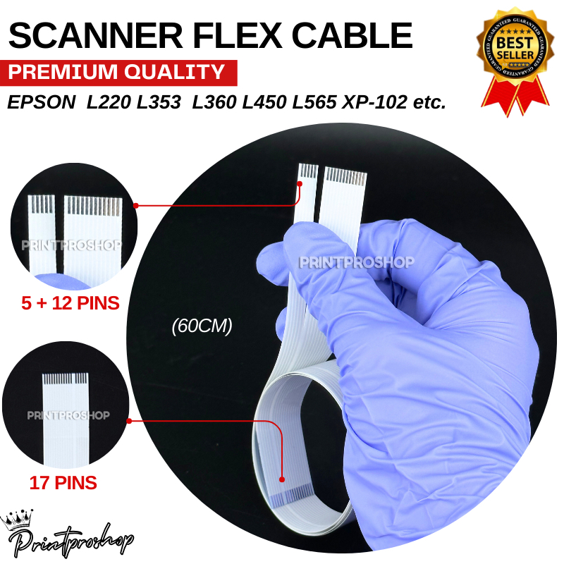 Scanner Flex Cable for Epson L210 L220 L360 L565 XP-102 etc. | Shopee ...