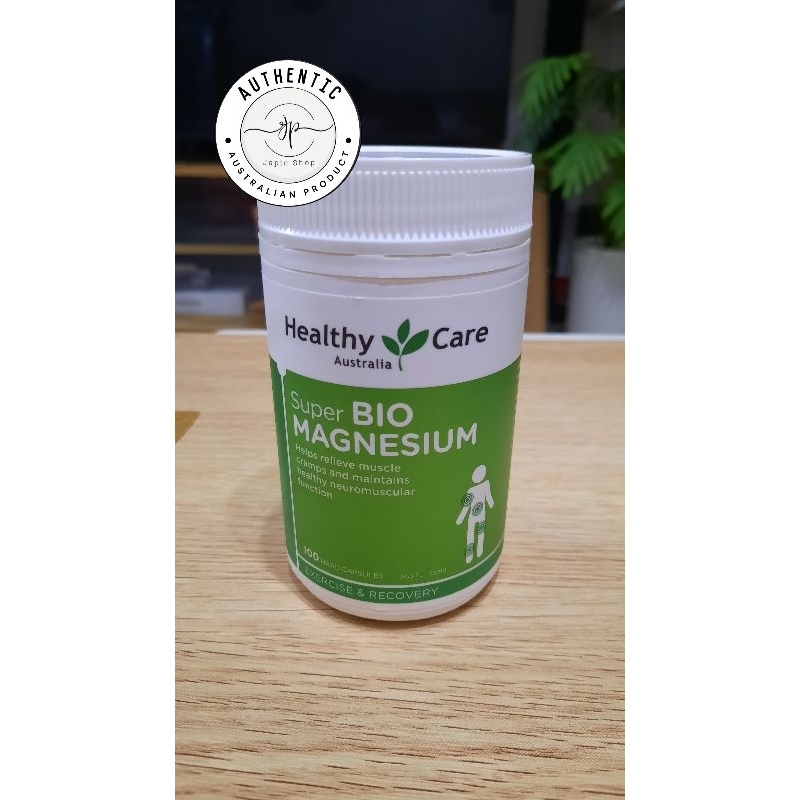 Healthy Care Super BIO MAGNESIUM (100 capsule) | Shopee Philippines