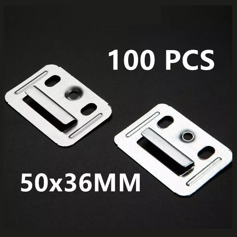 【COD】Metal Clip for Wpc wall and ceiling Fluted cladding clip only ...