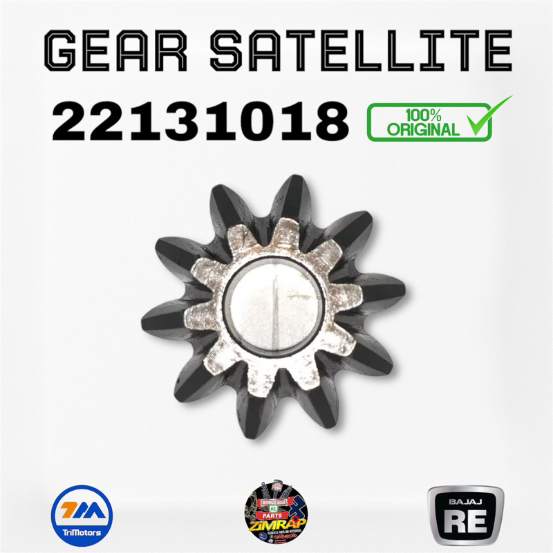 GEAR SATELLITE FOR REVACYCLE SYSTEM GENUINE BAJAJ RE | Shopee Philippines