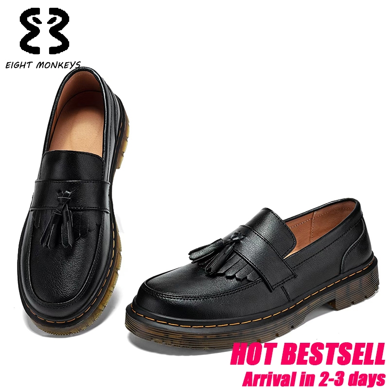 Eight monkeys Large Size 36-45 ADRIAN Tassel Martin Shoes Crusty Couple ...