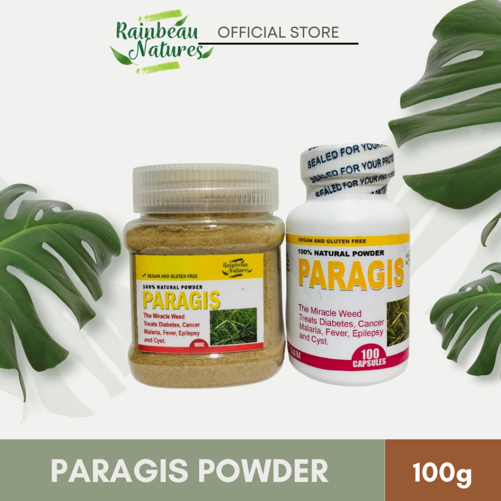 100% Pure Paragis Goose Grass Powder 100g | Shopee Philippines