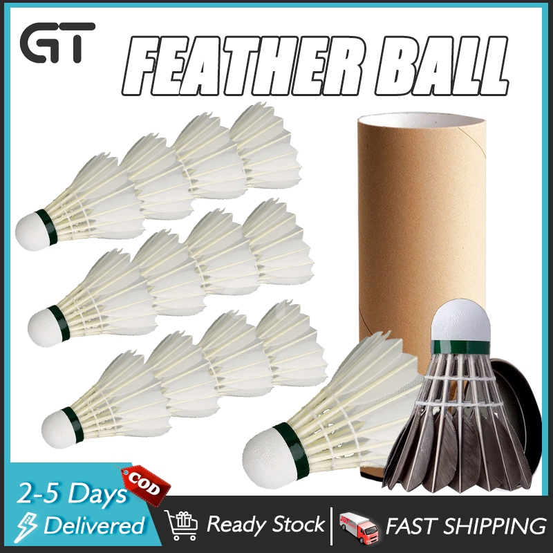GT 3/6/12pcs Badminton Shuttlecock Training Resistance to Play Stable ...