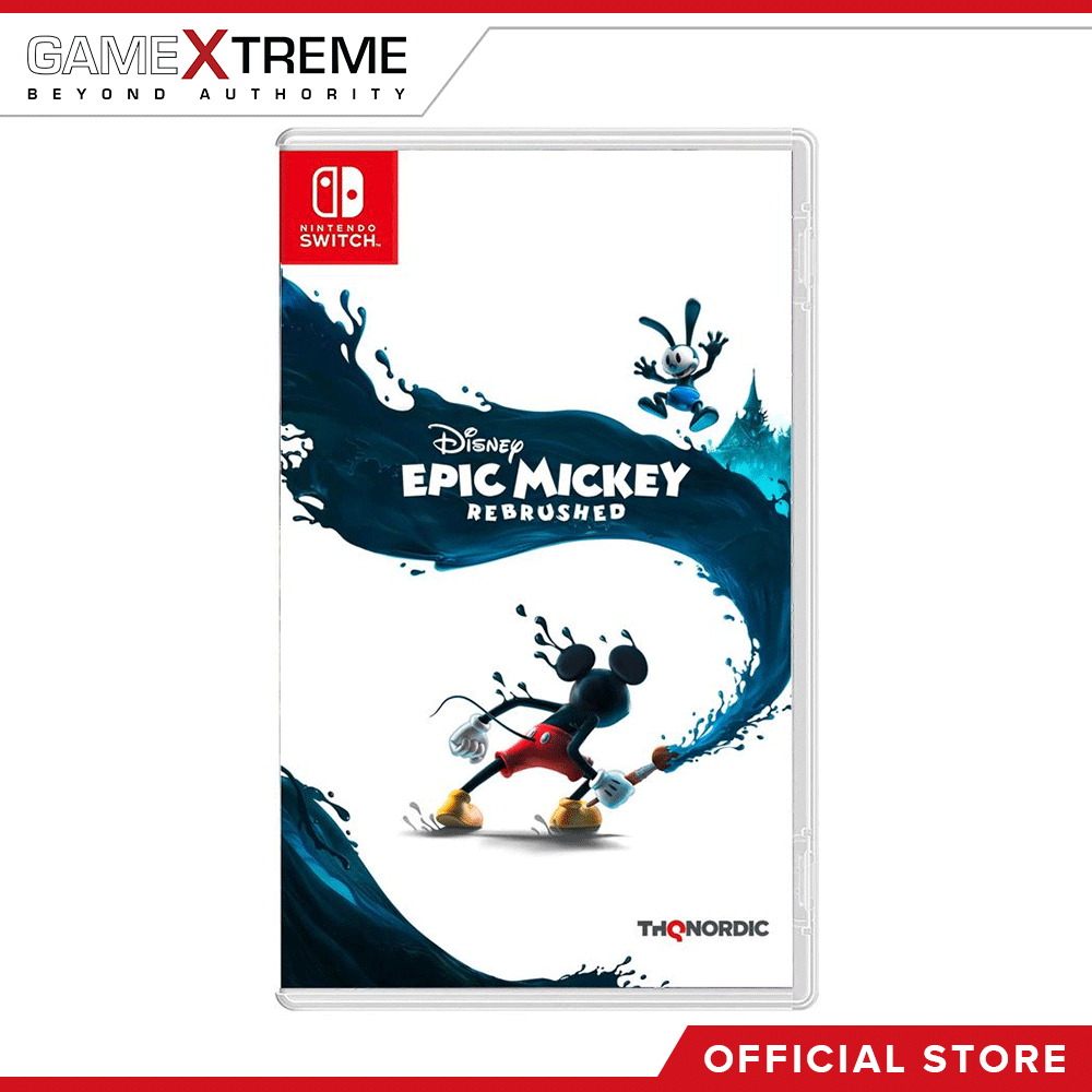 Nintendo Switch Disney Epic Mickey Rebrushed Asian | Shopee Philippines