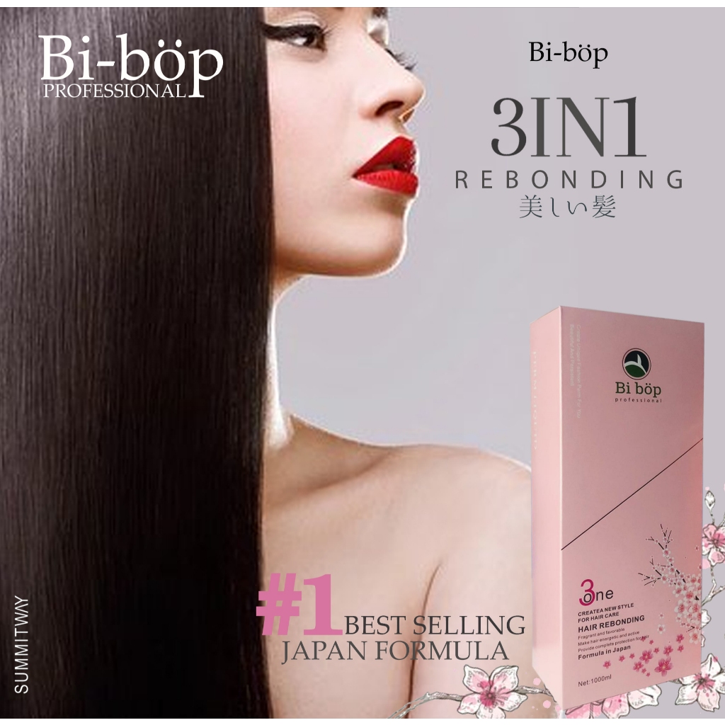 One Step Rebonding Cream (Bi-bop 3 in 1) Japan Formula 1000ml | Shopee Philippines