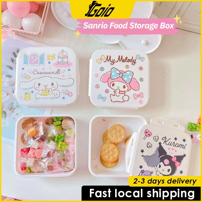 Sanrio Microwaveable Plastic Crisper Cute Kuromi Cinnamoroll Melody ...