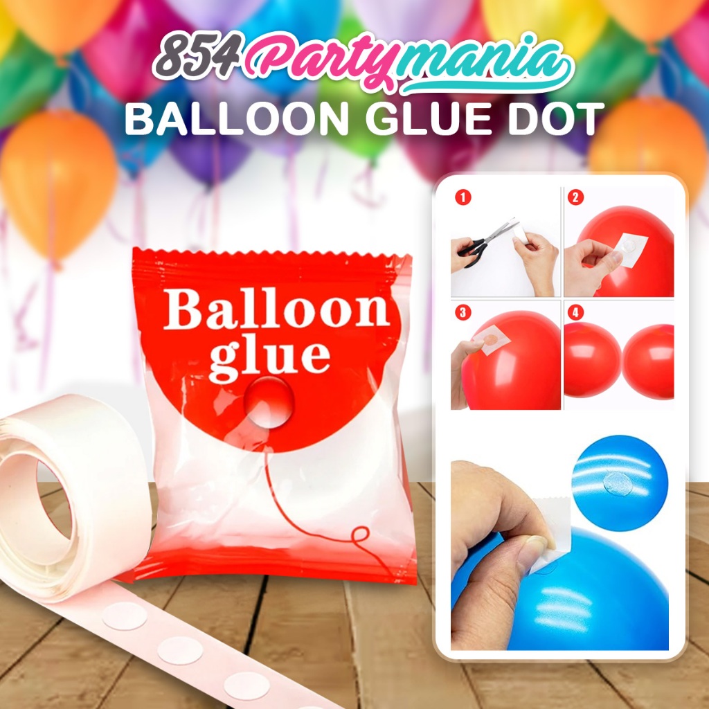 100pcs Glue dot Double Sided balloon for ₱7 only gluedot balloon ...