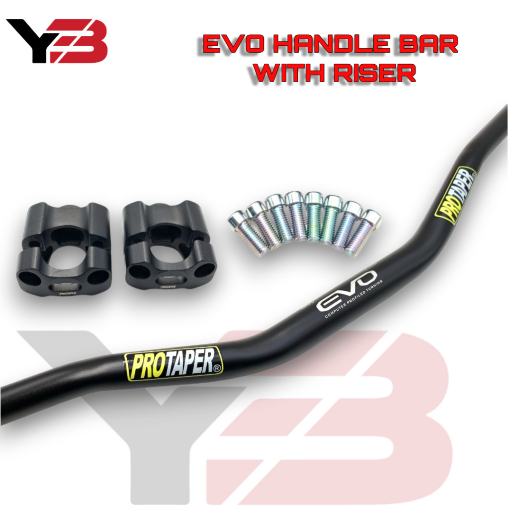 Y3 MOTORCYCLE EVO PROTAPER FATBAR HANDLE BAR WITH RISER | Shopee ...