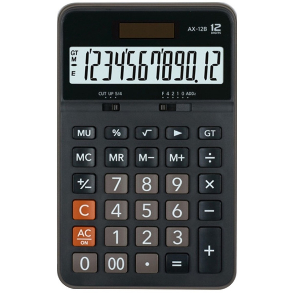 Casio Calculator Desk AX-12B ( AX12B AX 12B ) | Shopee Philippines