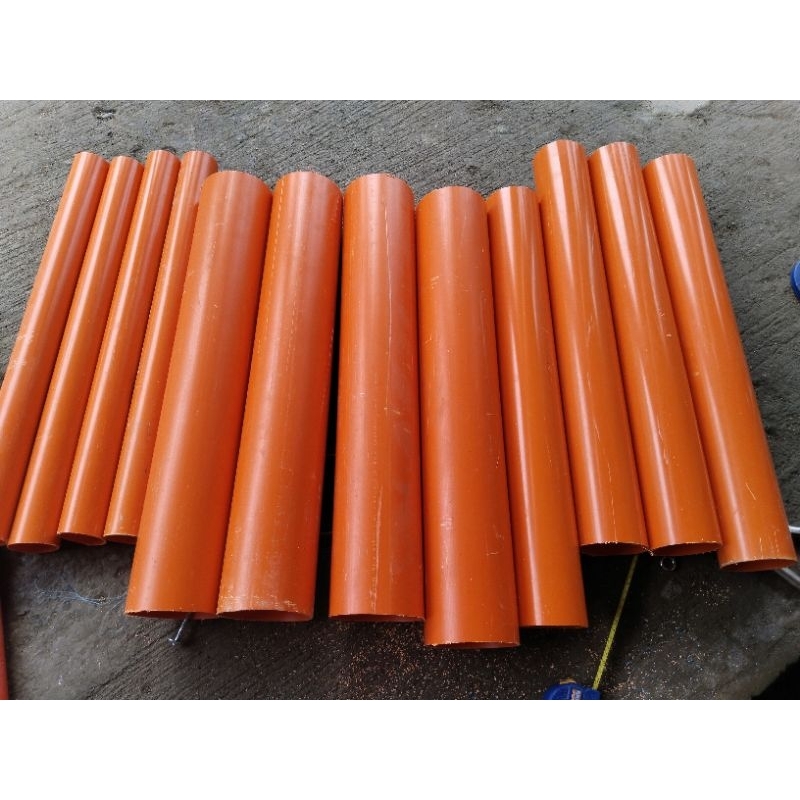 pvc pipe orange #2 #3 #4 Sold 1feet / 2feet | Shopee Philippines