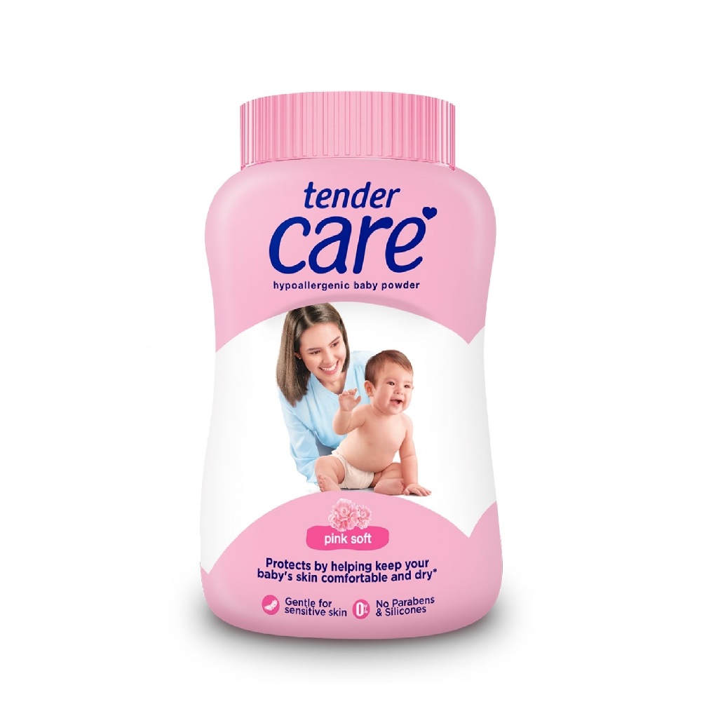 Tender Care Hypo-Allergenic Baby Powder Pink Soft 50G | Shopee Philippines