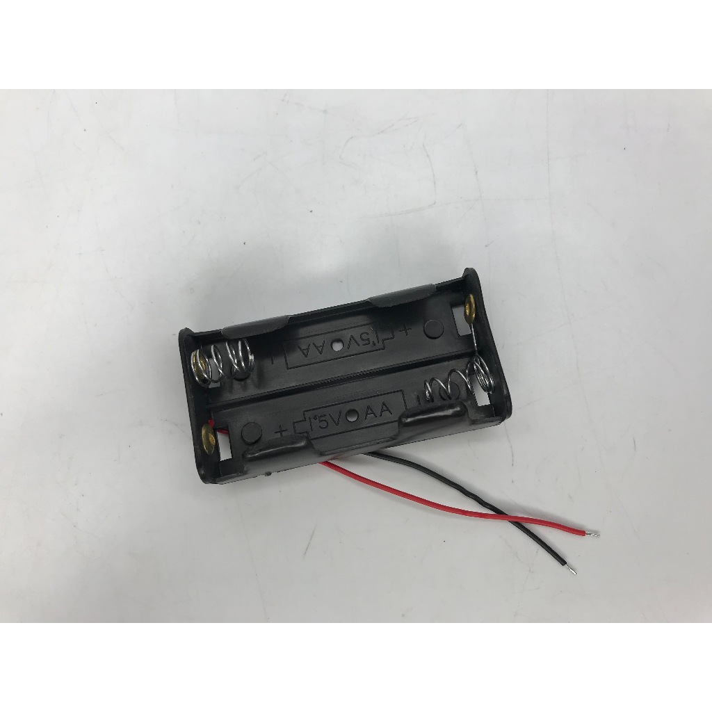 TEAM PC AA BATTERY HOLDER FOR 2-pcs DOUBLE A BATTERY, with WIRE LEADS ...