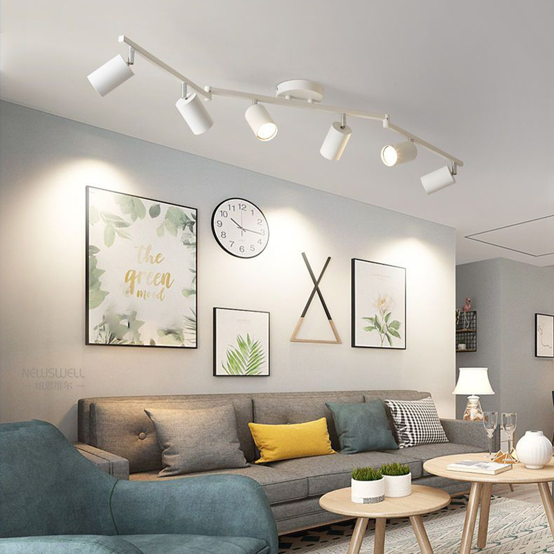 ENG_Lighting Track Light Ceiling Light Living Room Downlight Background ...