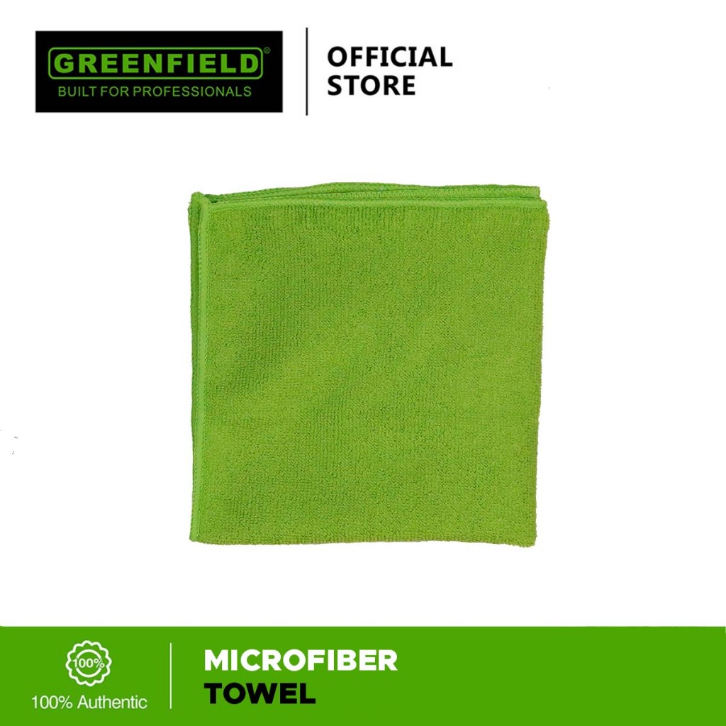 Greenfield Microfiber Towel - Cleaning Cloths | Shopee Philippines