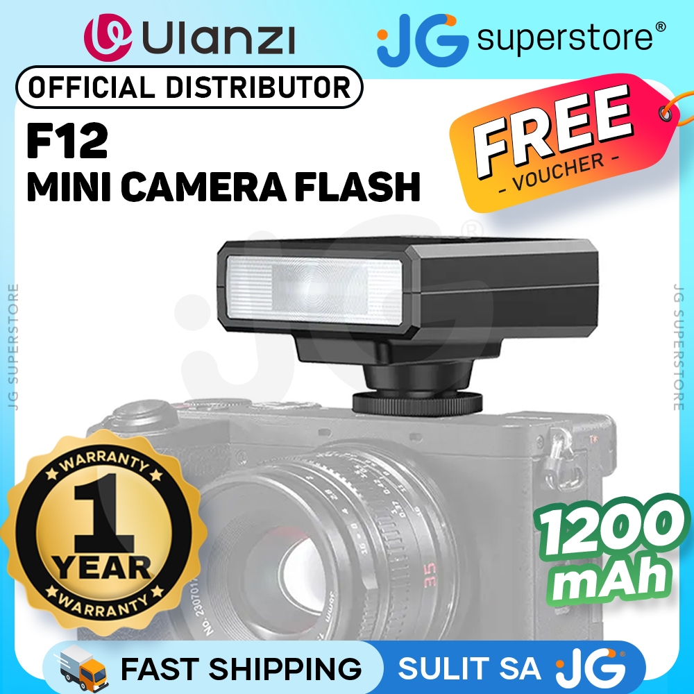 Ulanzi F12 Mini Camera Flash Universal Speedlite Manual / AF Mode ...