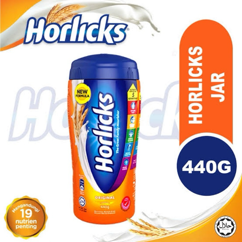 Horlicks Original Nutritious Malted Drink Jar 440g | Shopee Philippines