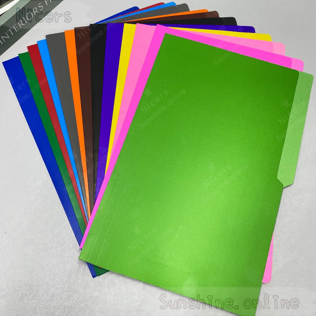 10pcs Color File Folder Document folder Size Legal (Long) | Shopee ...