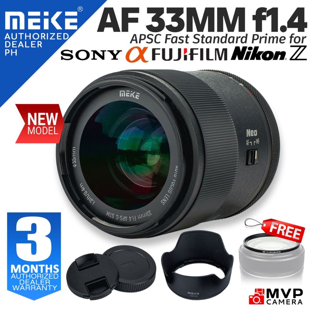 MEIKE 33MM f1.4 AF Autofocus Portrait Lens STM MK-3314CFSTM X-mount Z ...
