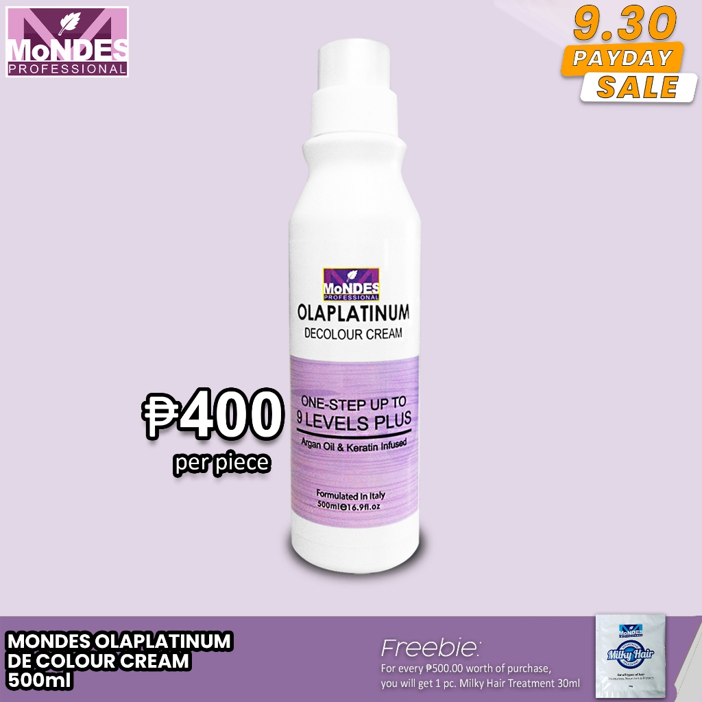 Mondes Olaplatinum De Color 500ML | Shopee Philippines