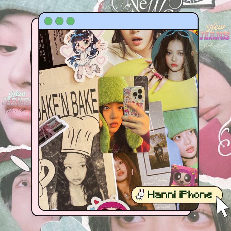 Hanni iPhone from NewJeans OMG Weverse Album Official Photocard Sets ...