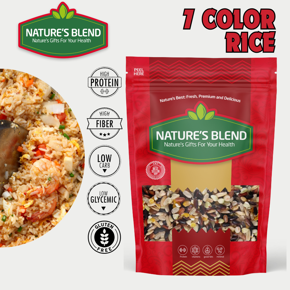 Nutri Rice Mix original multi grain rice Premium Healthy Rice (7 color ...