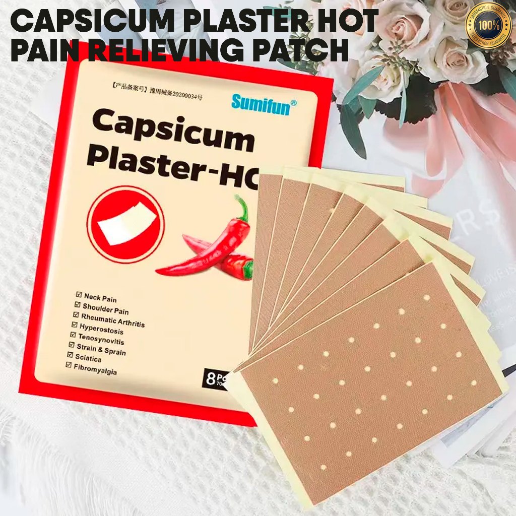 Patch Pain Relief Chinese Medicinal Paprika Plasters for Joints Porous ...