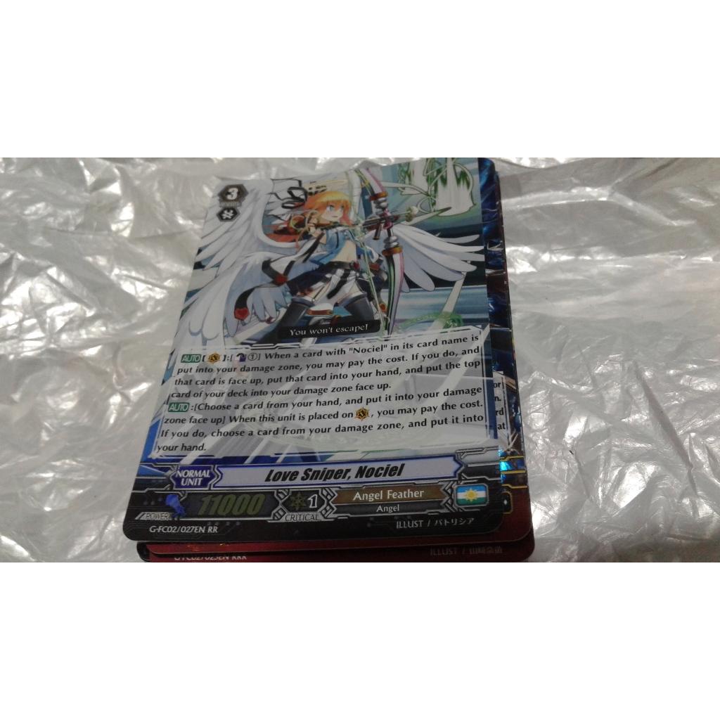 LOVE snIPER NOCIEL VANGUARD G FC2 1 ONE PIECE DOUBLE RARE RR CARD ...