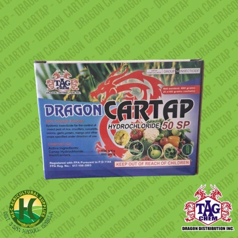 DRAGON CARTAP Insecticide 500gram (5X100 grams) | Shopee Philippines