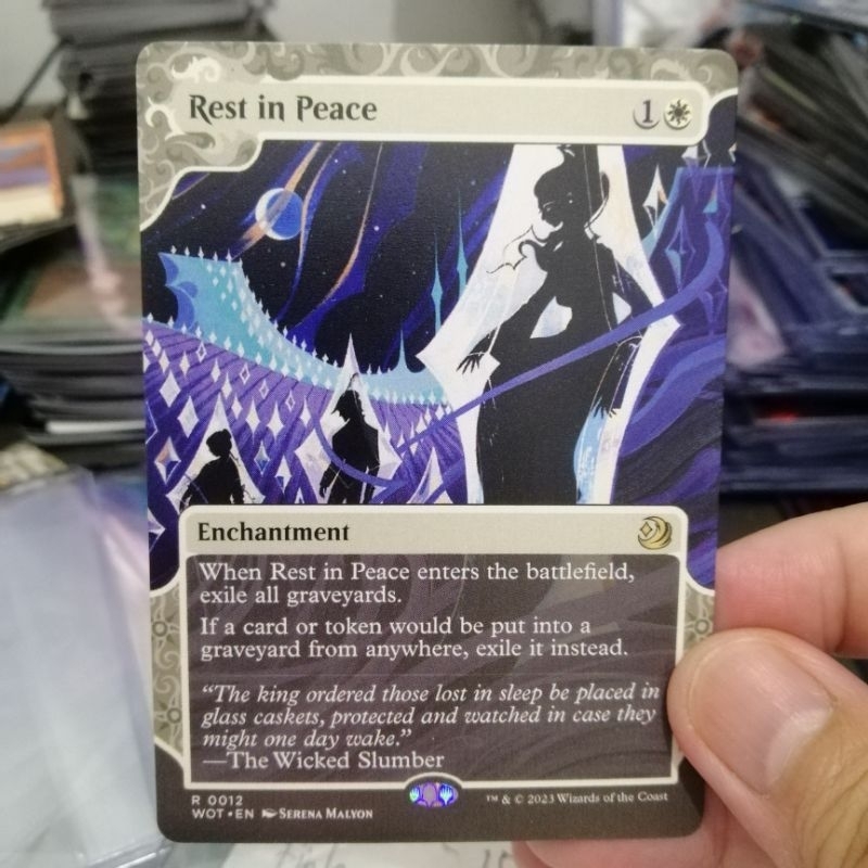 1 Rest in Peace WOT MTG card magic the gathering EDH | Shopee Philippines