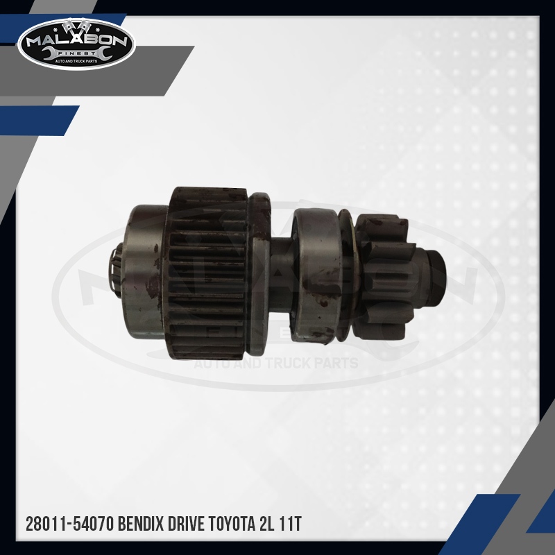 TOYOTA 2L 11 TEETH BENDIX DRIVE 28011-54070 | Shopee Philippines