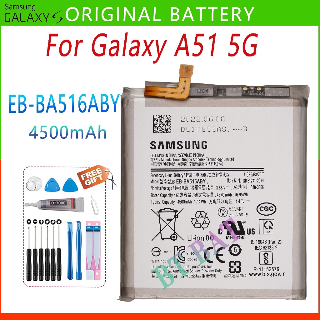 EB-BA516ABY 4500mAh Original Battery For Samsung Galaxy A51 5G (not For ...