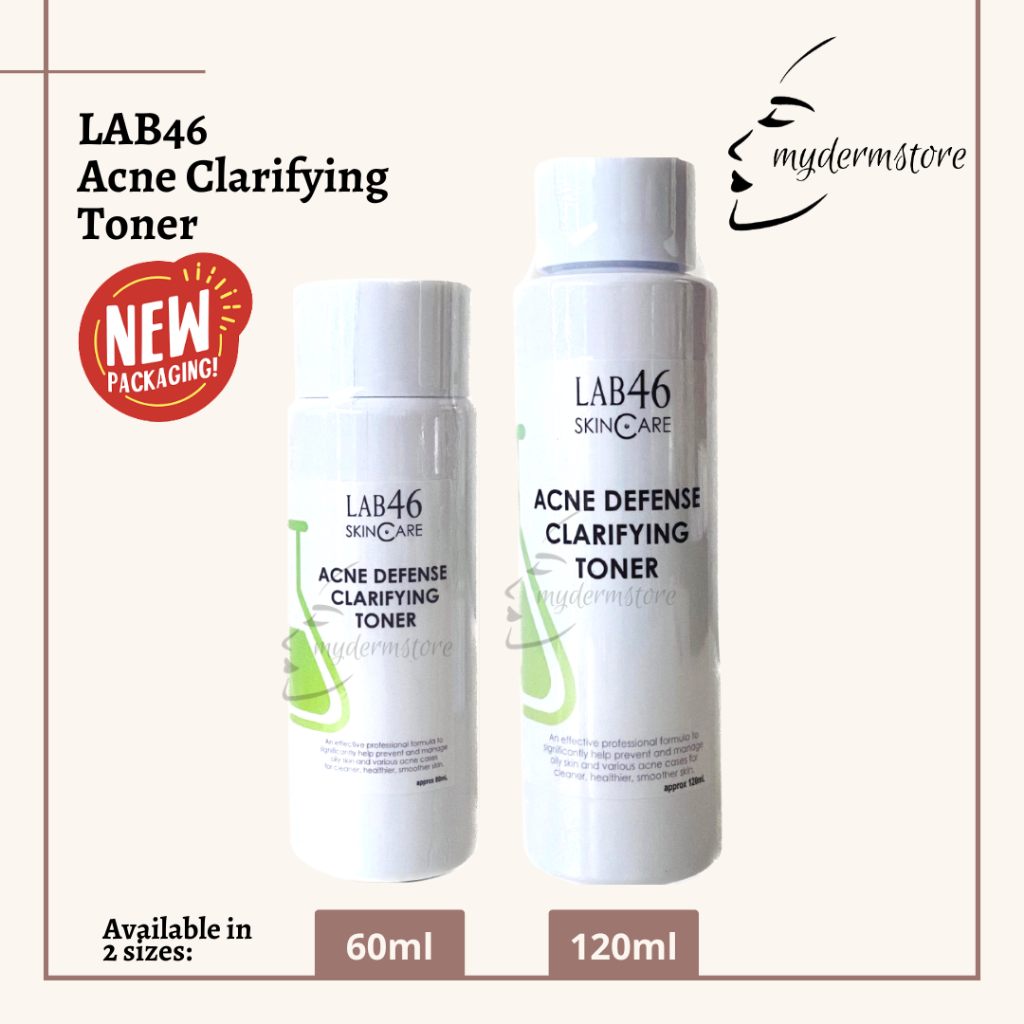 Lab46 Lab 46 Acne Clarifying Toner 60mL 120ml | mydermstore | Shopee ...