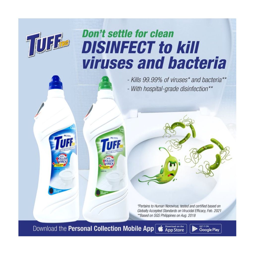 PERSONAL COLLECTION Tuff Toilet Bowl Cleaner classic 1000 mL | Shopee ...