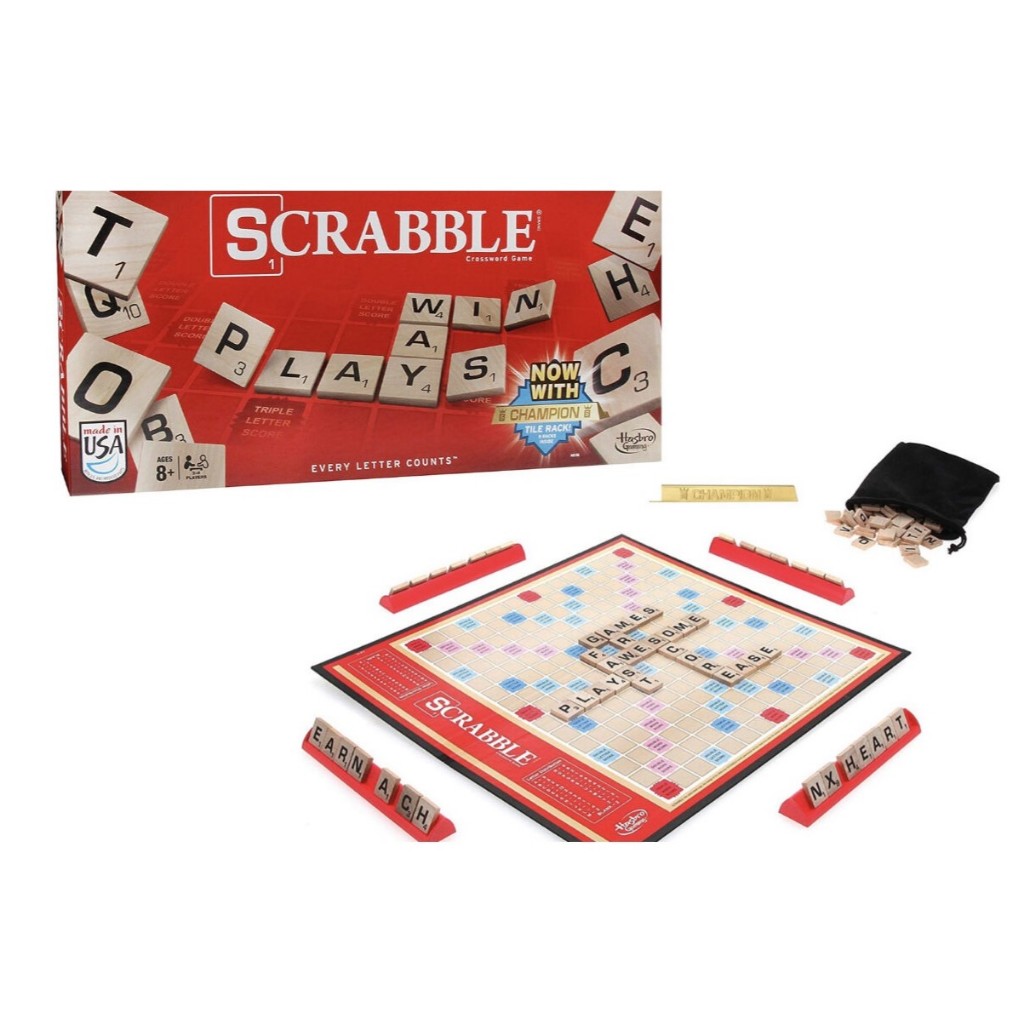 Hasbro Gaming Scrabble Game Sealed | Shopee Philippines