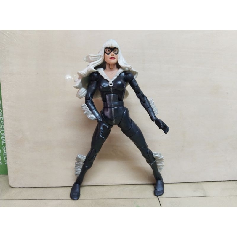 Black Cat Marvel Legends Action Figure Rare Toy Biz 2004 Felicia Hardy ...