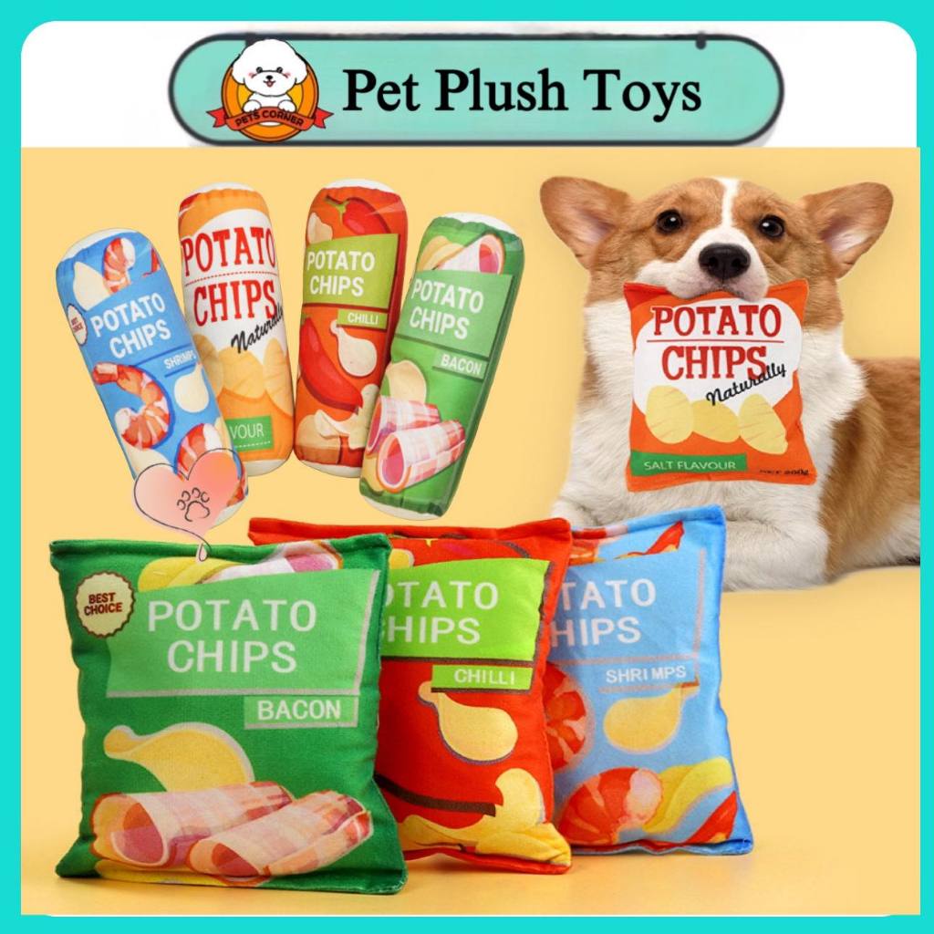 Pet Sounding Plush Toys Dog Cat Chasing Interactive Chew Toys Pet ...
