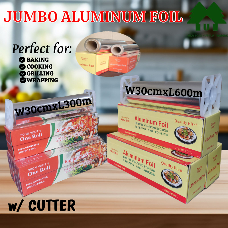 300m&600meters aluminum foil Goldwrap / jumbo roll | Shopee Philippines