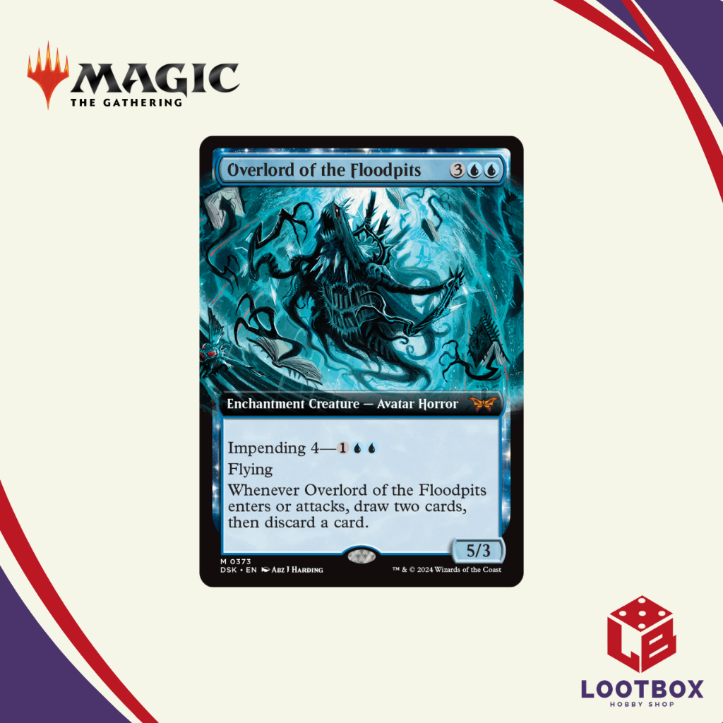 Magic the Gathering: Overlord of the Floodpits (Mythic Rare ...
