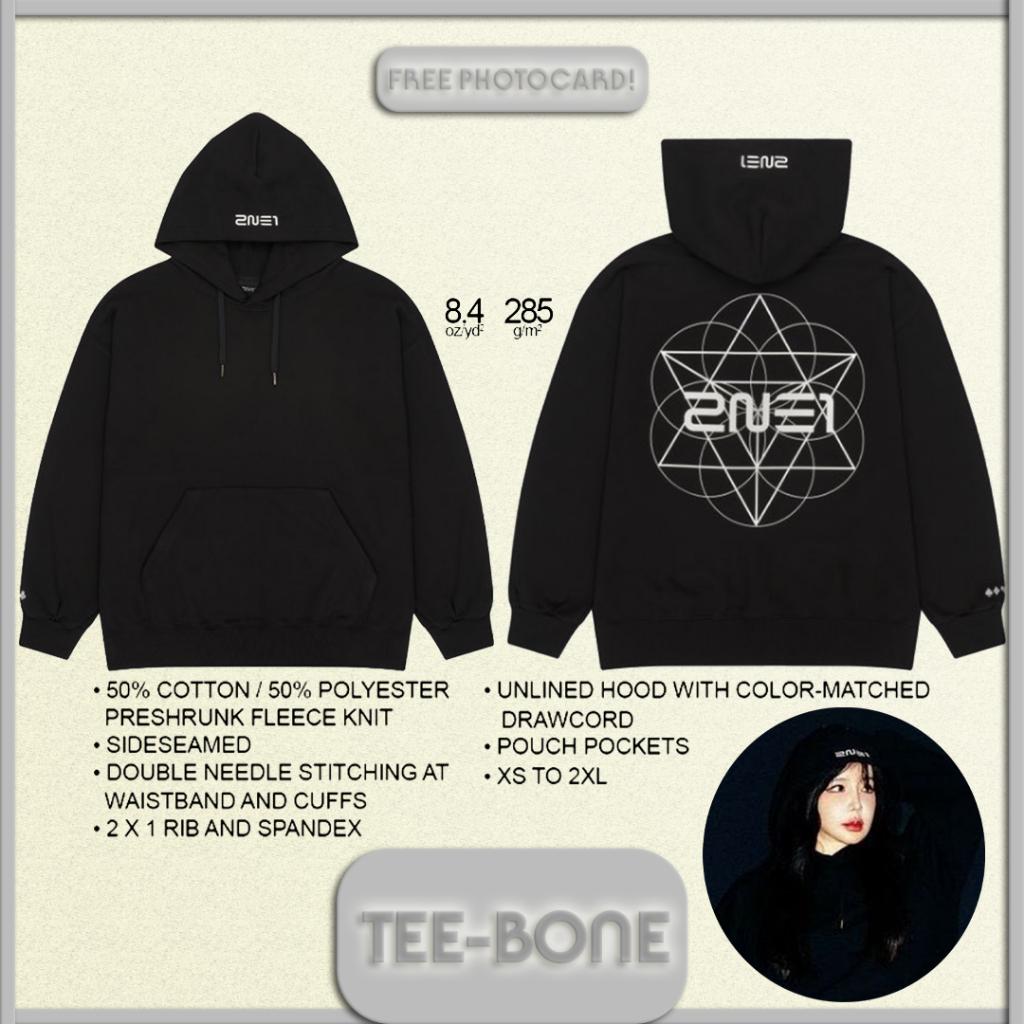 TEEBONE - 2NE1 'LOGO' WELCOME BACK CONCERT HOODIE TOUR MERCH | Shopee ...