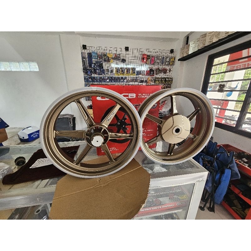 rcb sp800 mags for aerox (golden bronze) | Shopee Philippines