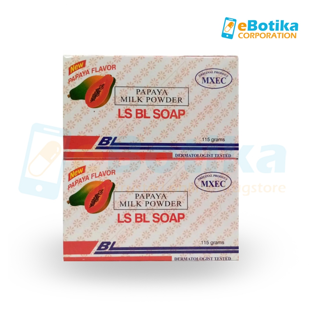 LS BL SOAP PAPAYA, MILK POWDER 115G (2 Boxes) | Shopee Philippines