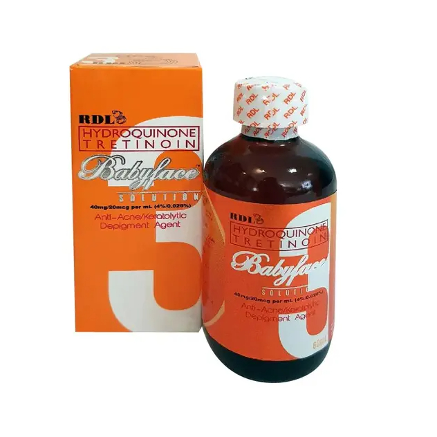 RDL BABY FACE NO.3 AND NO.1. For the topical treatment of acne vulgaris ...