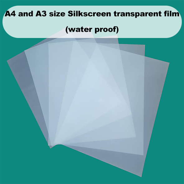 a4 and a3 transparent film(water proof)(inkjet) can be use for ...