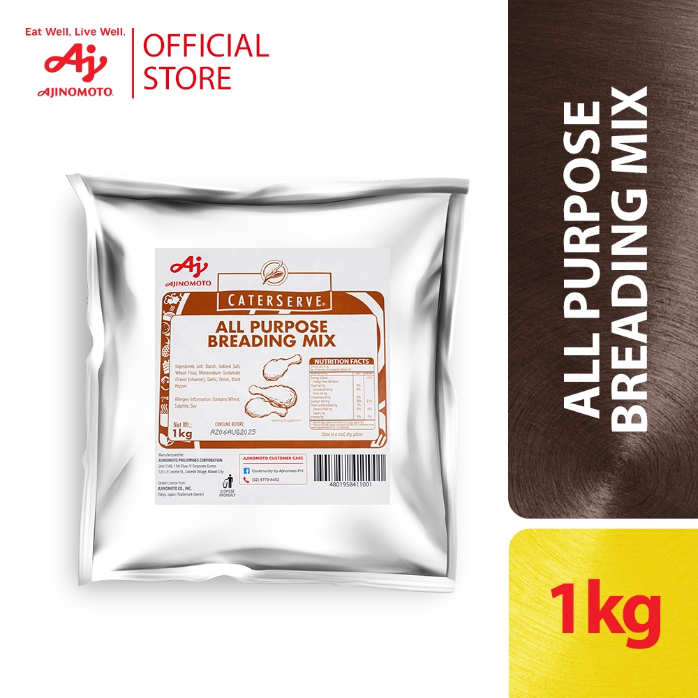 AJINOMOTO CaterServe All Purpose Breading Mix 1kg (Flour,Starch and ...