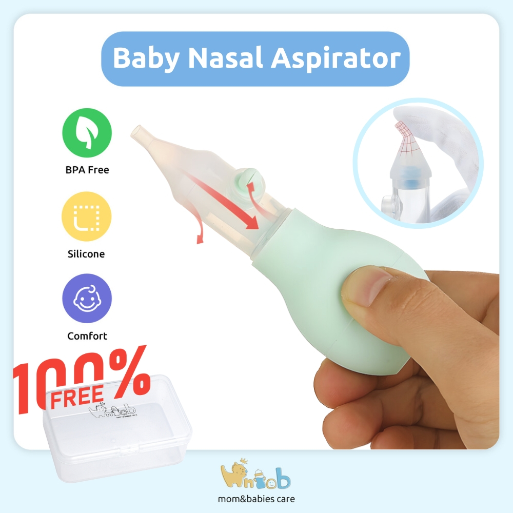 Hntob 0M+ Anti-Refluent Silicone Nose Cleaner Pump Reusable Nasal ...