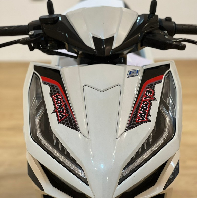 Vario Design For Honda Click V3 Front Accent Printed Cut-Out Decals ...