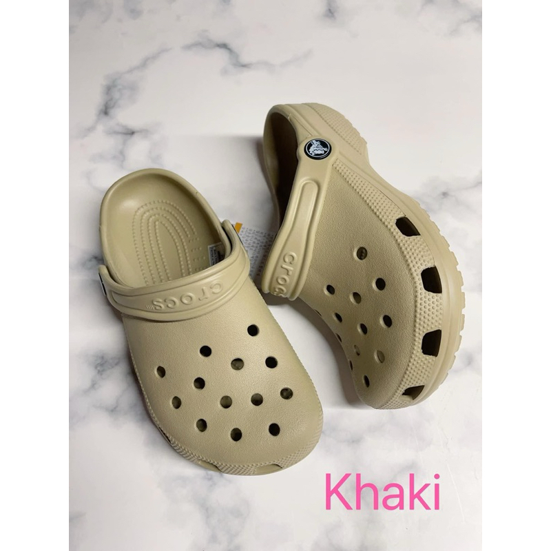 Classic Clog Crocs - Khaki Color, Authentic Quality | Shopee Philippines