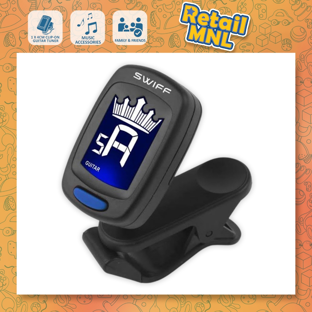 Retailmnl SWIFF A9 Clip-On Automatic Electronic Crown Tuner | Shopee Philippines