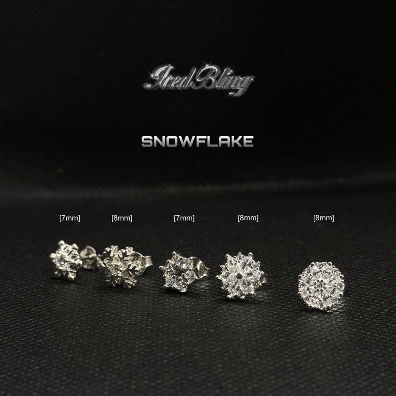 ICED BLING “ SNOWFLAKES ” COLLECTION | Shopee Philippines