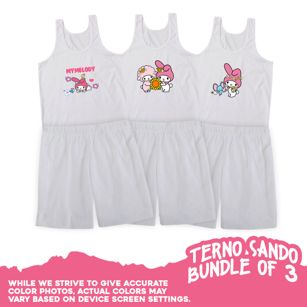kids wear hub sando terno MY MELODY assorted 0-10 years old subli print ...